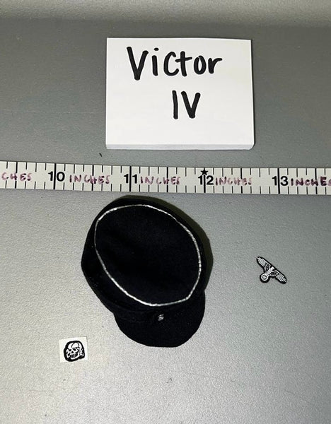 1/6 Scale WWII German Black Tanker Field Cap - Ujindou – Zhukov's Attic