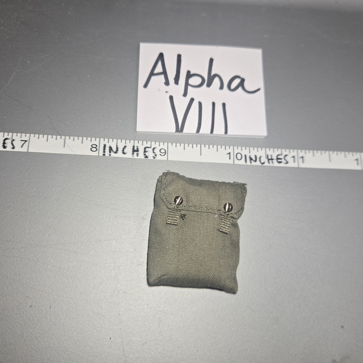 1:6 Scale WWII German Gas Mask Cape Pouch – Zhukov's Attic