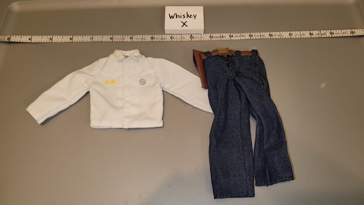 1/6 Scale Modern Era Texas Ranger Police Western Uniform - GI Joe ...