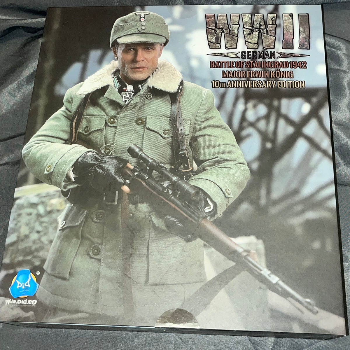 1/6 Scale WWII German Major Konig 10th Anniversary Sniper - NIB DID D8 ...