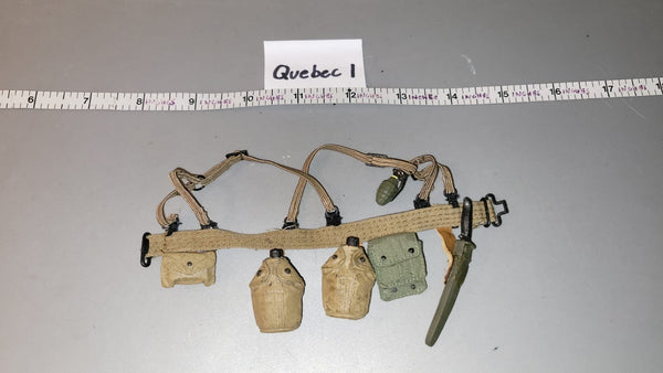 1/6 Scale WWII USMC Marine Web Gear - – Zhukov's Attic