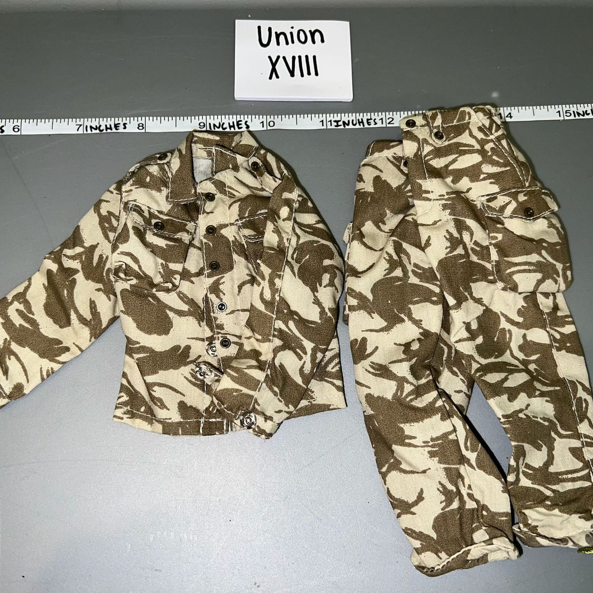 1:6 Modern Era British Desert DPM Uniform – Zhukov's Attic