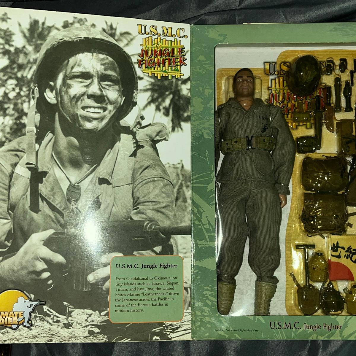 1/6 Scale WWII US USMC Marine Jungle Fighter Figure - NIB Ultimate Sol ...