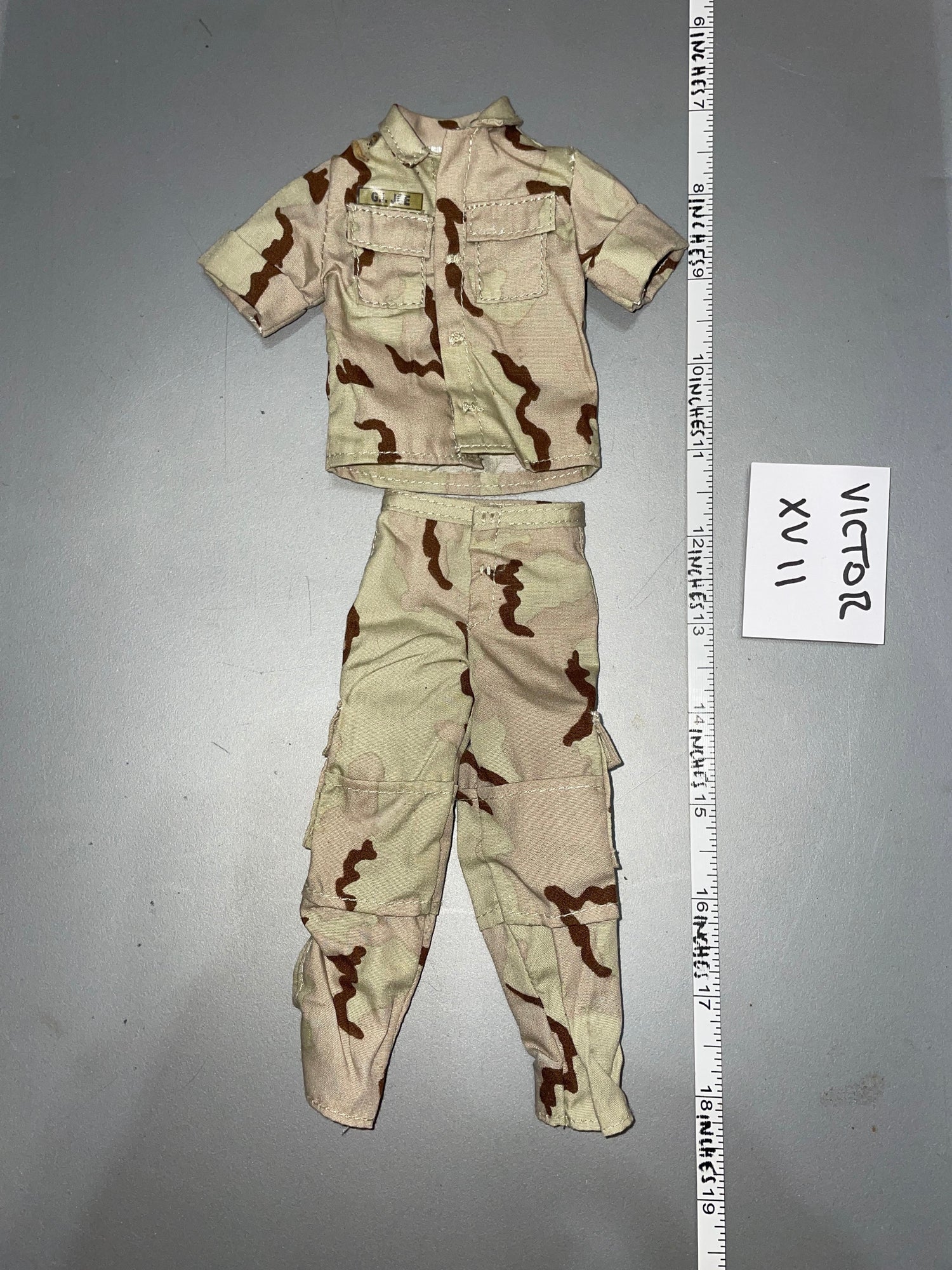 1:6 Scale Modern Era Desert BDU Uniform GI Joe – Zhukov's Attic