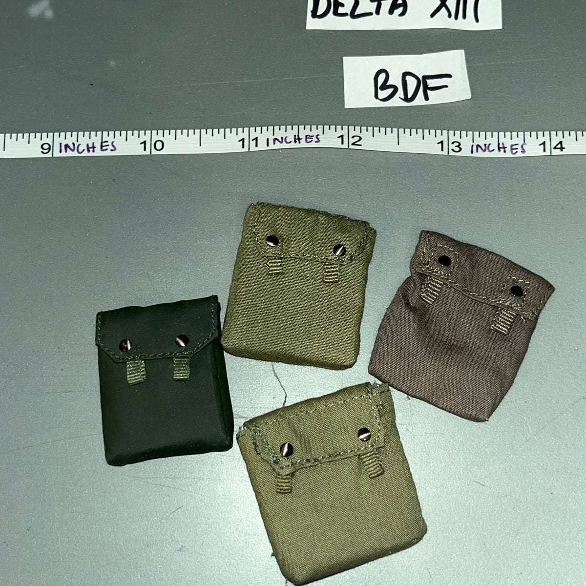1:6 Scale WWII German Gas Mask Cape Lot - BDF – Zhukov's Attic