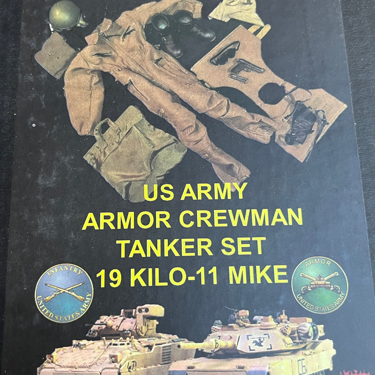1/6 Scale Modern Era US Tanker Armored Crewman Uniform Set - NIB- Band ...