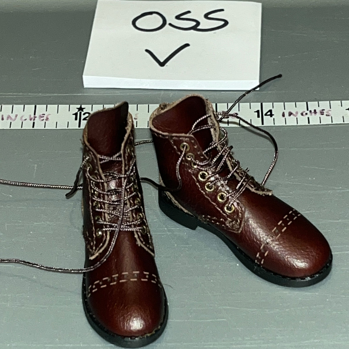 1:6 Scale WWII US Tanker Boondocker Boots - Coon Ass Loader - Facepool ...