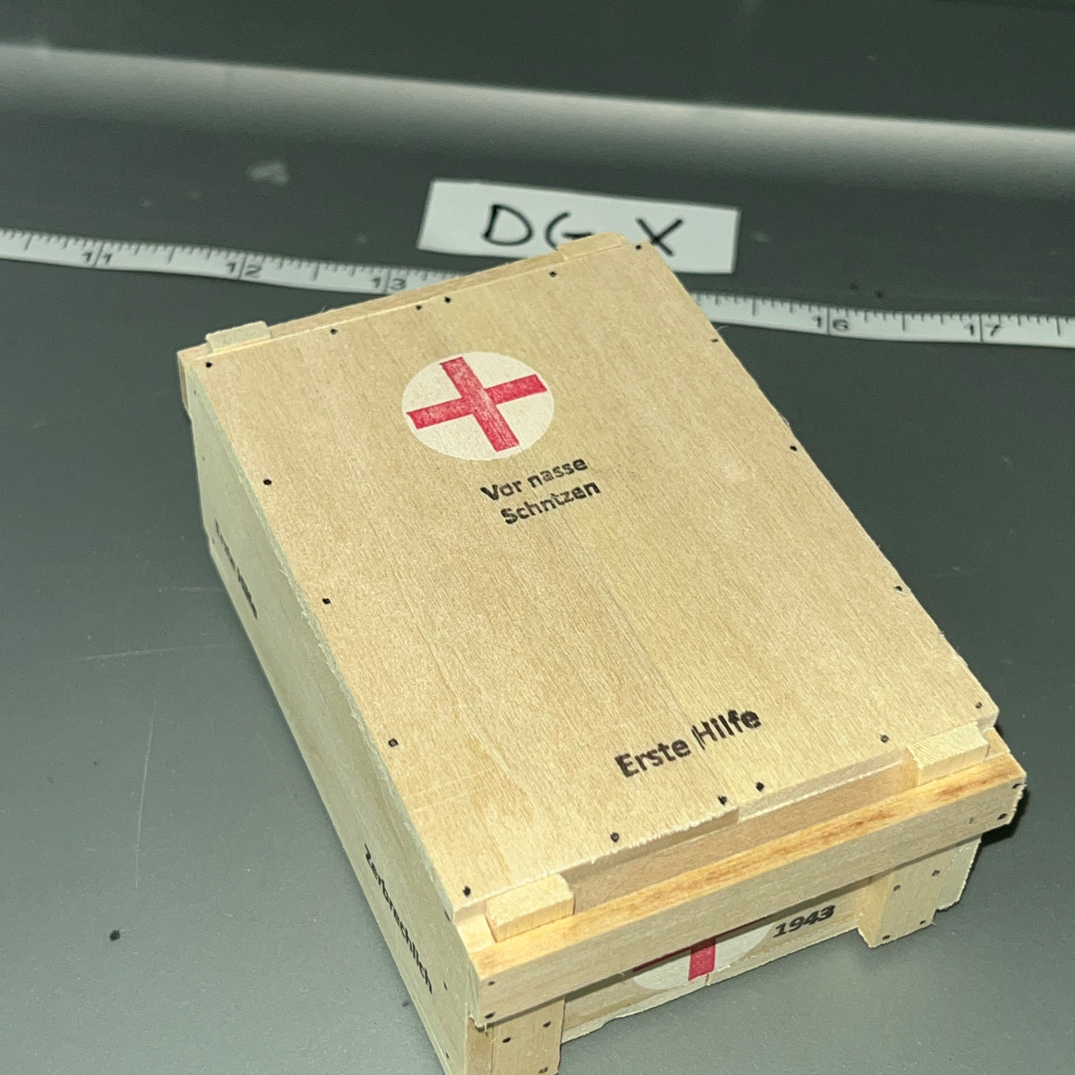 1/6 Scale WWII German Medical Crate - Dale Guyer – Zhukov's Attic
