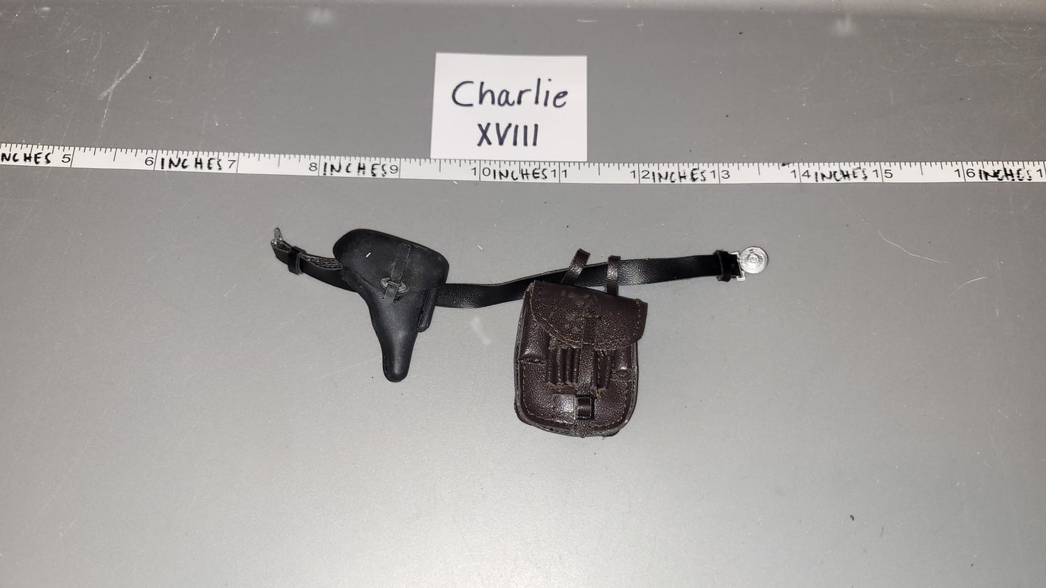 1/6 Scale WWII German Officer Belt Pistol and Holster – Zhukov's Attic