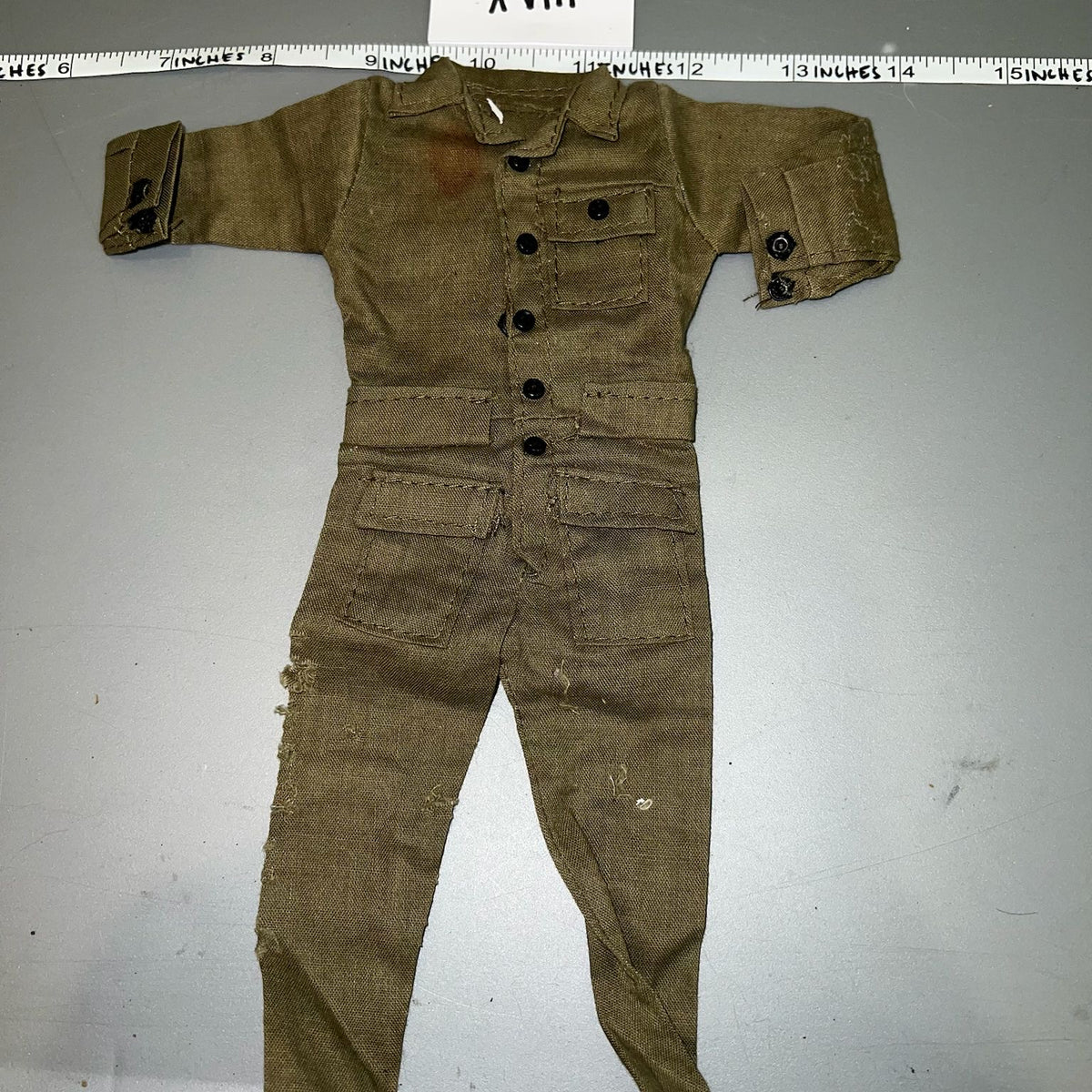 1:6 Scale WWII US Coveralls Armored Crewman – Zhukov's Attic