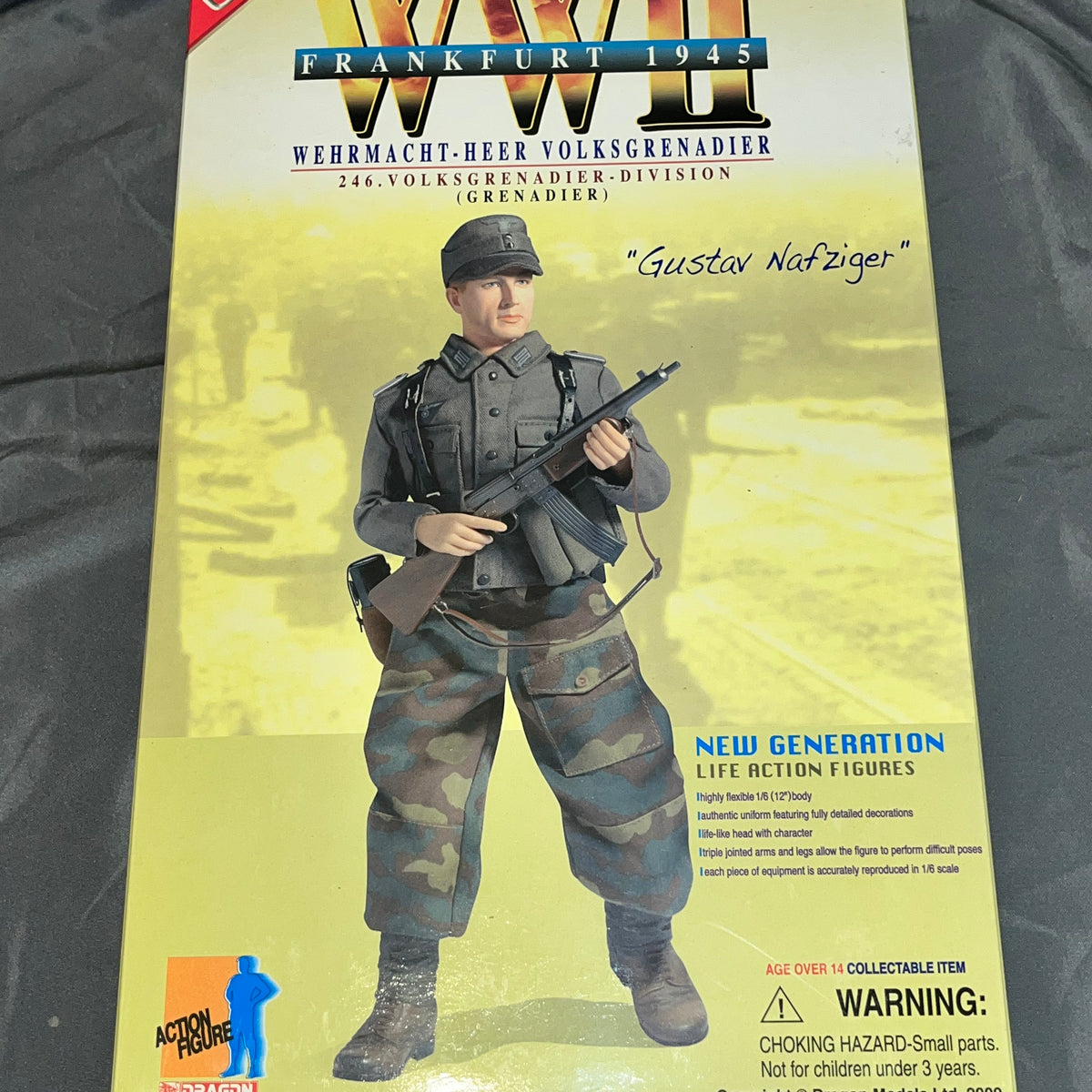 1/6 Scale WWII GERMAN Volksgrenadier Soldier Gustav Nafziger- NIB Drag ...