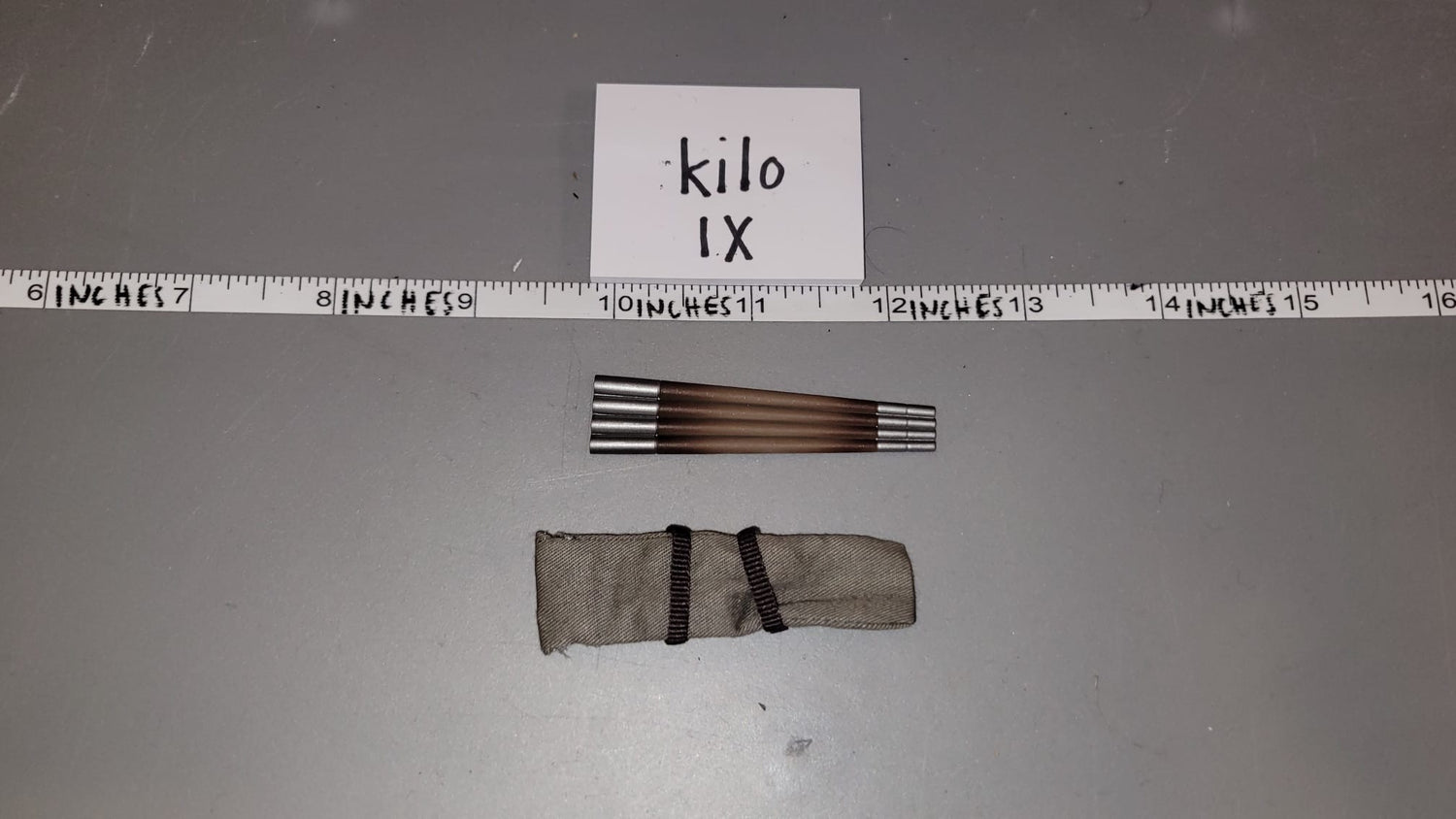 1/6 Scale WWII German Zeltbahn Tent Pole Bag – Zhukov's Attic