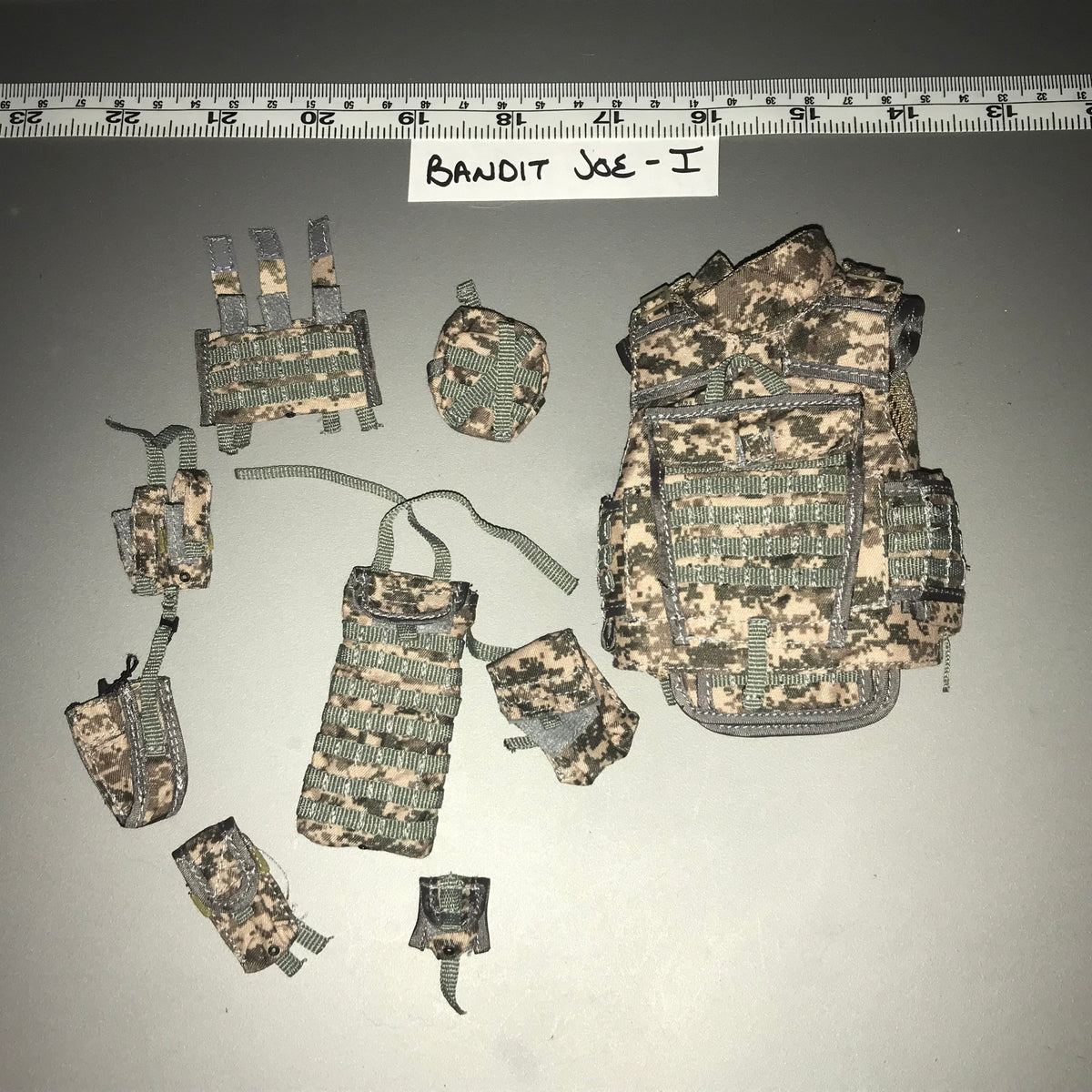 1/6 Scale Modern ACU IOTV Ukraine Body Armor Vest - Bandit Joe 112114 ...