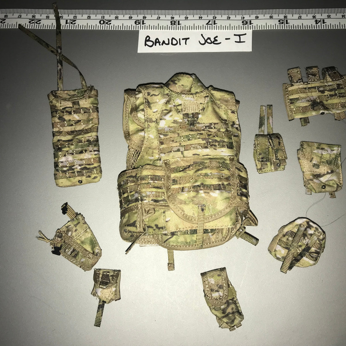 1/6 Scale Modern OCP Multicam Ukraine IOTV Body Armor Vest - Bandit Jo ...