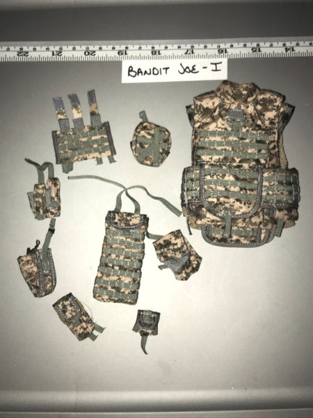 1/6 Scale Modern ACU IOTV Ukraine Body Armor Vest - Bandit Joe 112114 ...