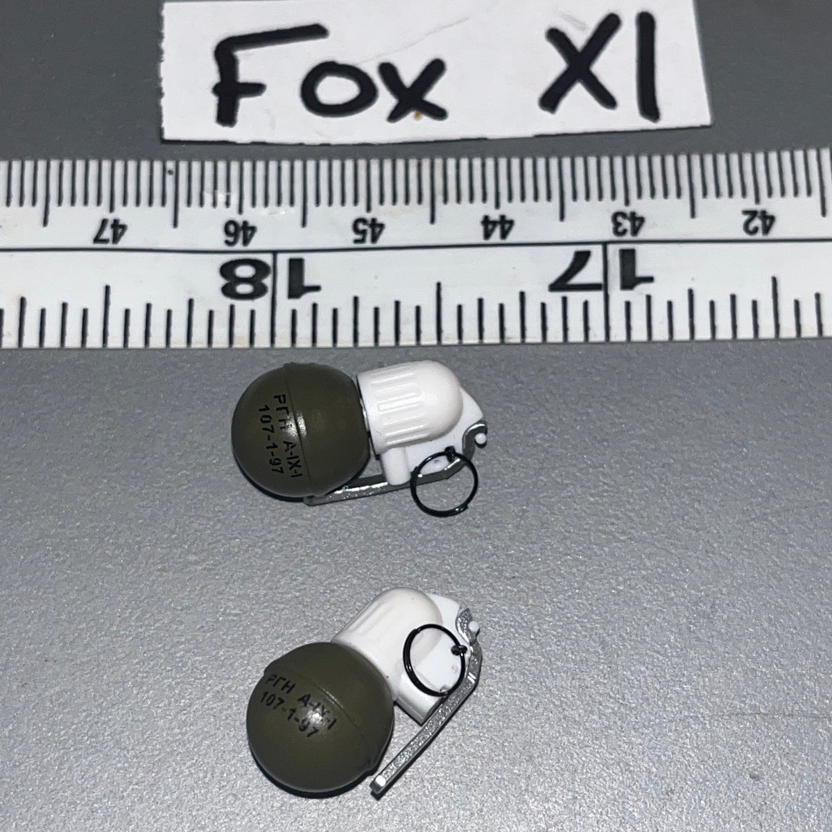 1:6 Scale Modern Russian Grenades - DAM Russian Military Police ...